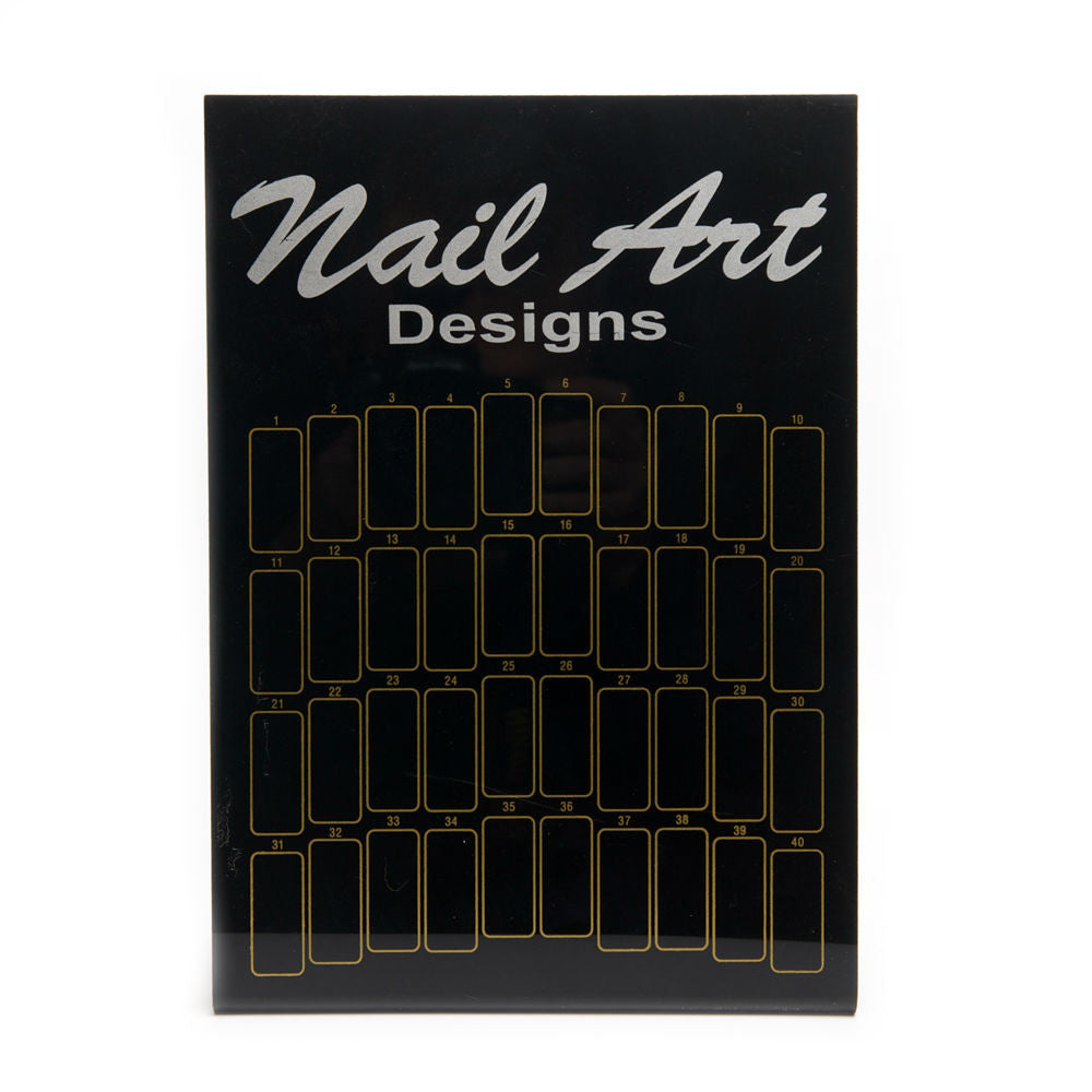 Nail Art Board (Black) – Just Nails Direct